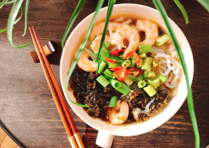 Cách Làm Món Bún Nưa Nấu Tôm & Rong Biển của Dory - Cookpad