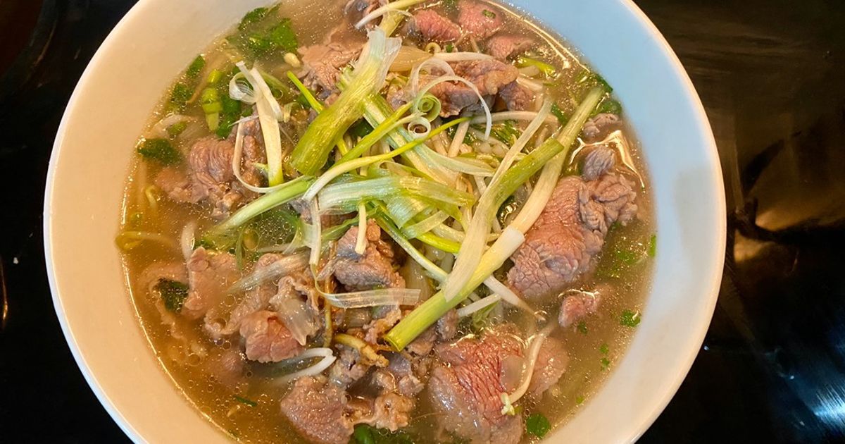 Hanoi Beef Pho With Clear Broth Recipe by Hoàng Phương Thảo