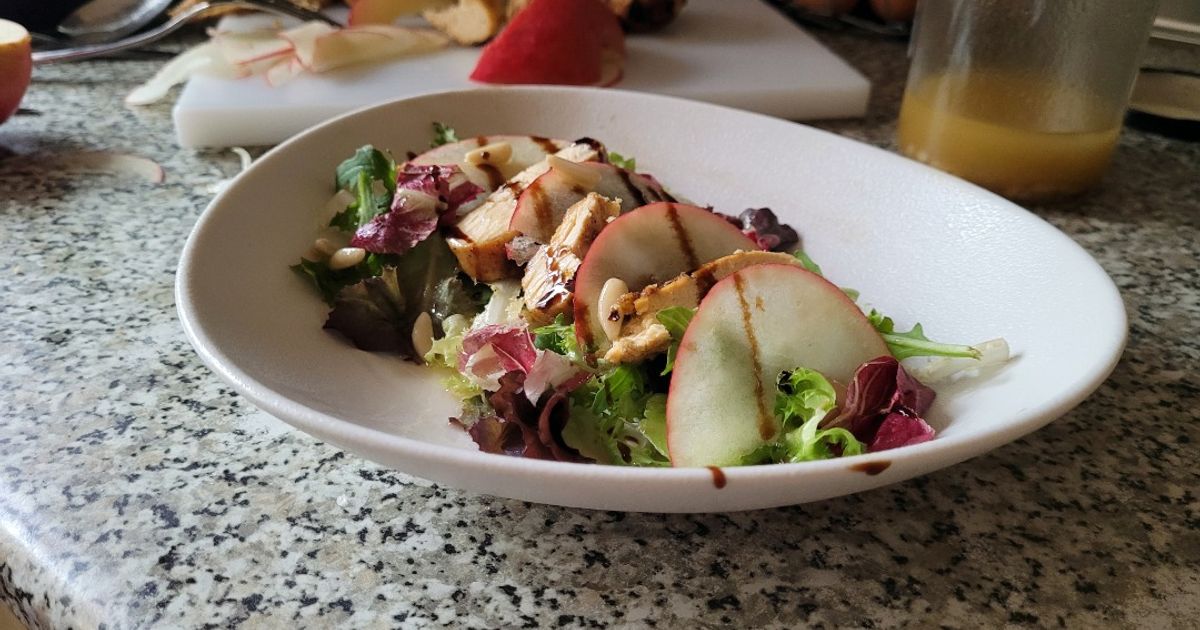 ensalada de radicchio y manzana - 7 recetas caseras- Cookpad