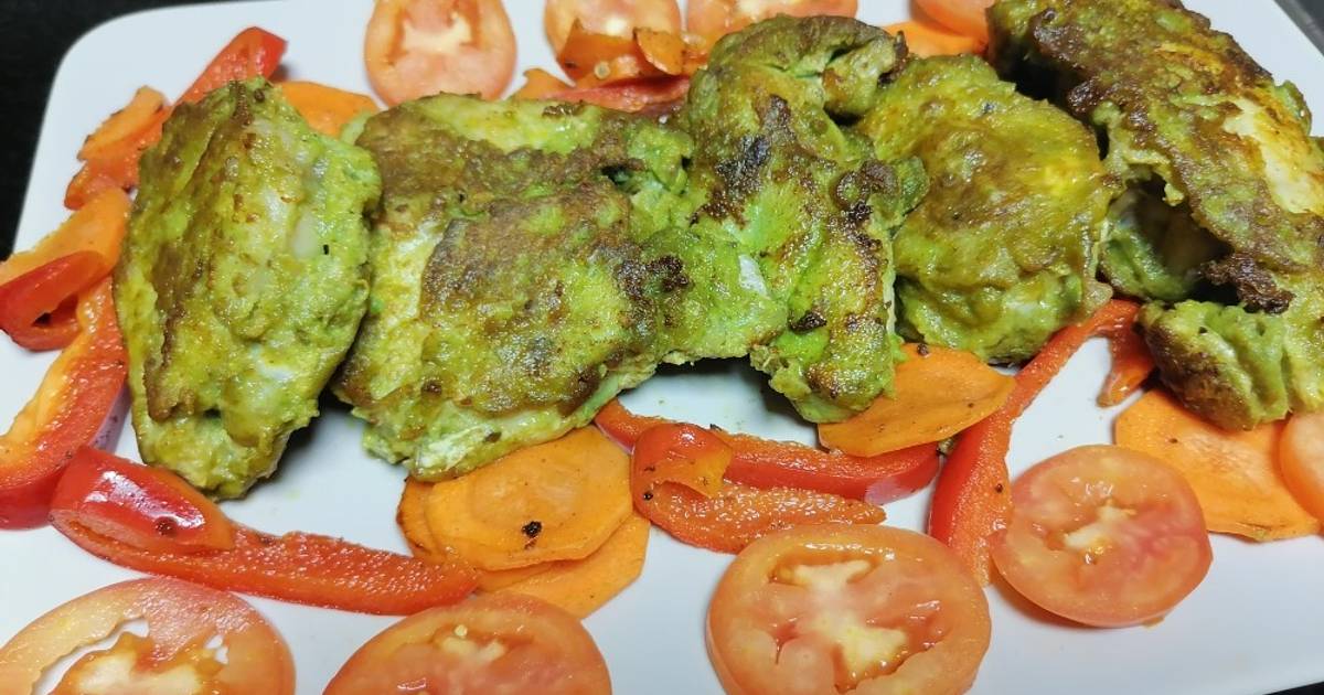 Mughlai surmai fish, hariyali fish Recipe by The Spice & Flavors - Cookpad