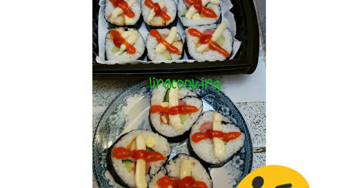 23 resep roti sushi roll enak dan mudah - Cookpad