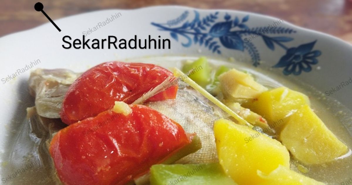 Resep Sop Ikan Kentang Labu Siam oleh SEKARRADUHIN - Cookpad