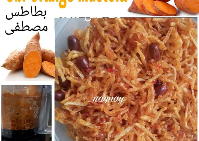 Resep Ubi Orange Mustofa (Pakai Food Processor) oleh NayNay - Cookpad