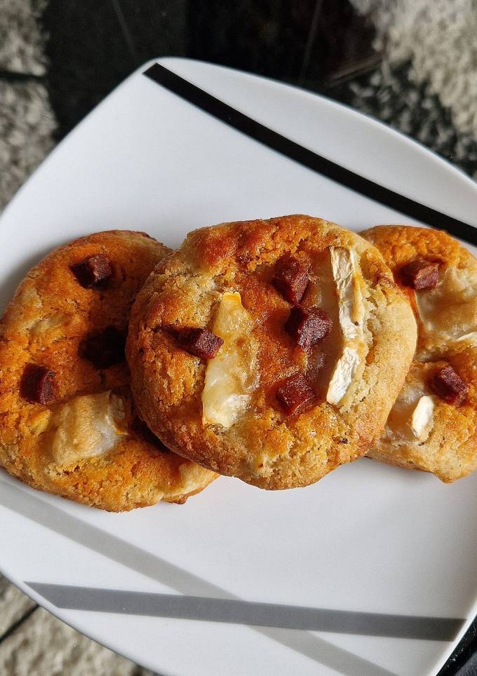 Cookies chèvre chorizo à l'AirFryer de Nathan Smz - Cookpad