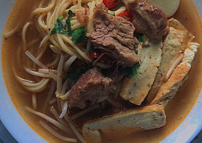 Resipi Mee Rebus Daging Johor 🌸 oleh Nurul Kefftya - Cookpad