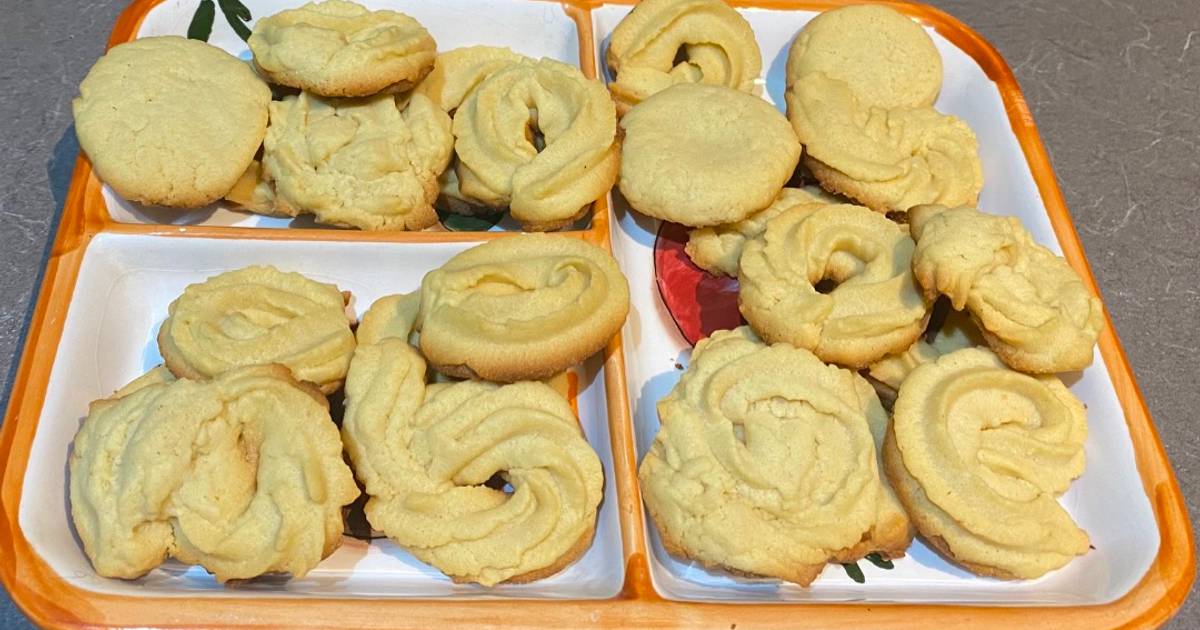 Galleta de mantequilla danesas - 26 recetas caseras- Cookpad