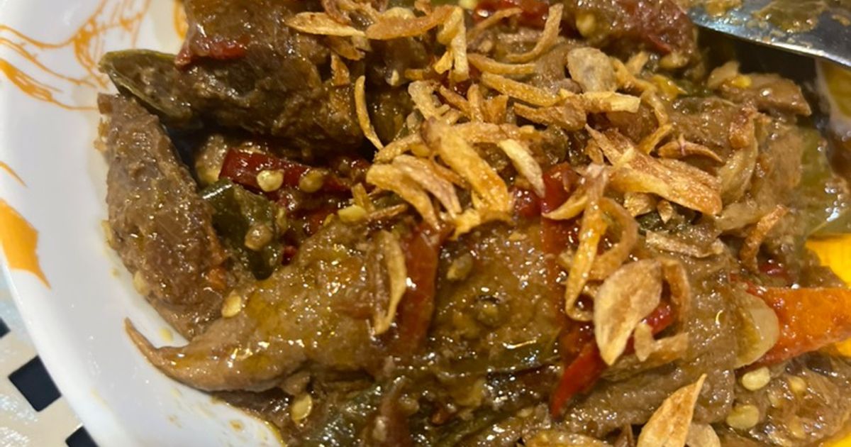 Resep asem daging kuah santan rumahan enak dan mudah - Cookpad