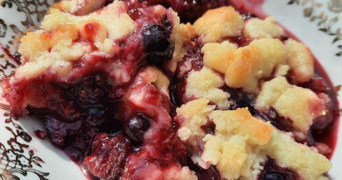 Crumble fruits rouges 🫐 de juju - Cookpad