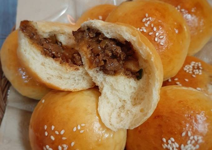 Resep Roti Isi Daging Oleh Pawon Mair Irma Rahmawati Cookpad