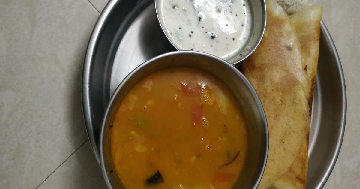 Disha Nagar દ્વારા રેસીપી મસાલા ઢોસા - કૂકપૅડ