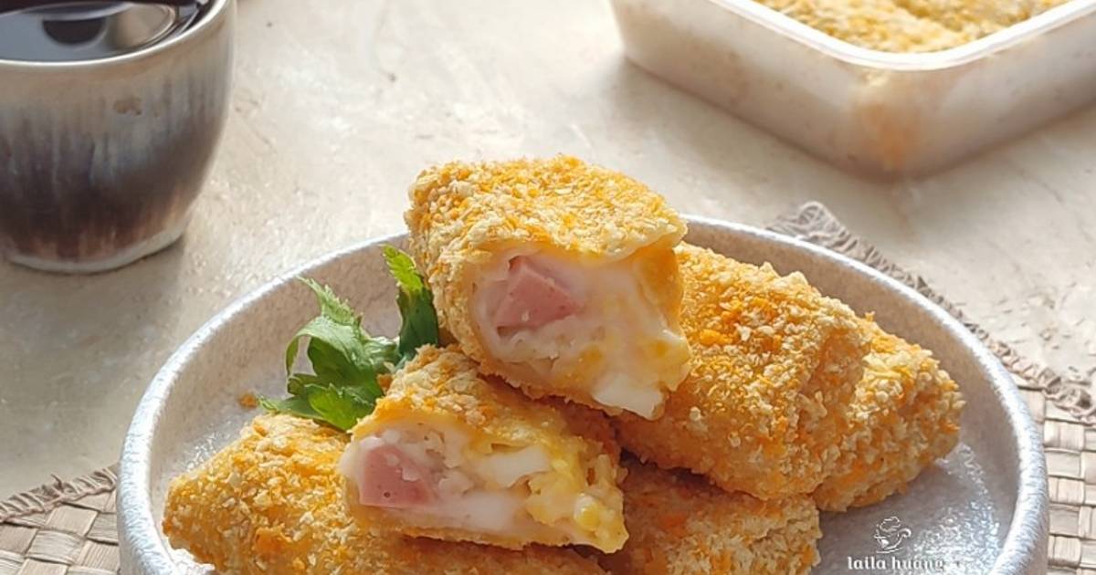 Resep Risol Mayo Keju (goreng Air Fryer) oleh Laila_Huang - Cookpad