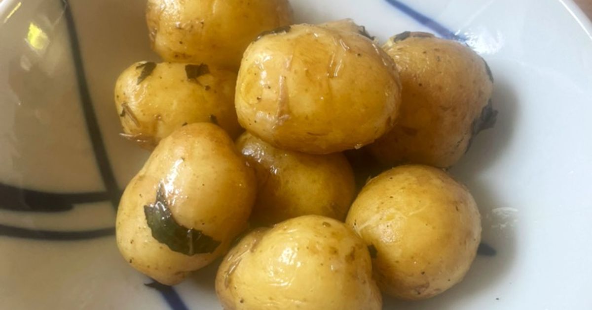 Baby Potatoes With Garden Mint 🌿 Recipe by Sonia - Cookpad