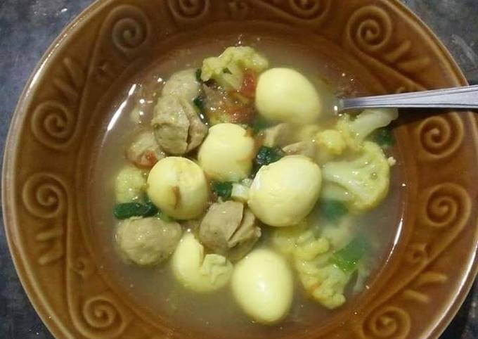 Resep Sop telur puyuh oleh Marlina Patoni - Cookpad