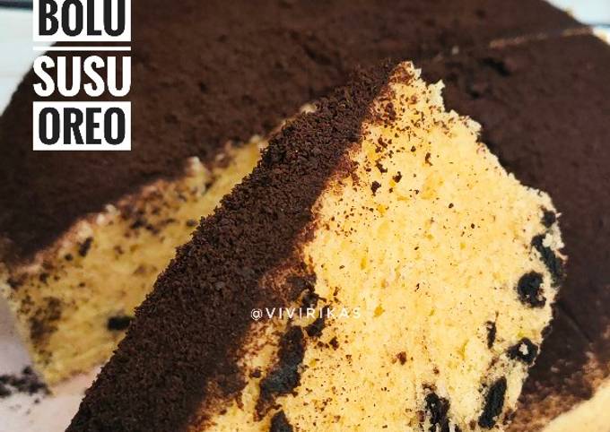 Resep Bolu Susu Oreo oleh Vivi Susanty - Cookpad