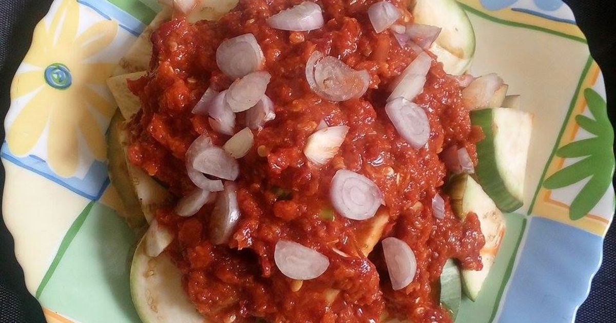 Resep Beberuk Terong oleh Rani Soendjojo - Cookpad