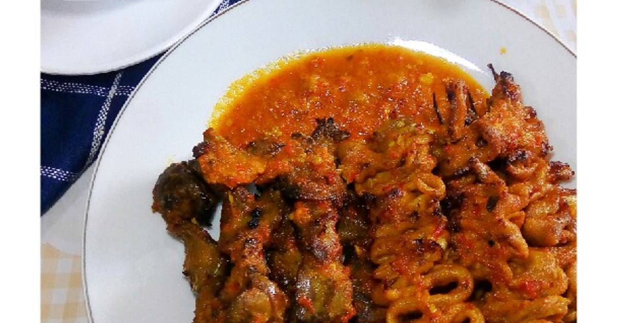 Resep Sate Jerohan Usus oleh Sofi Virgianti - Cookpad