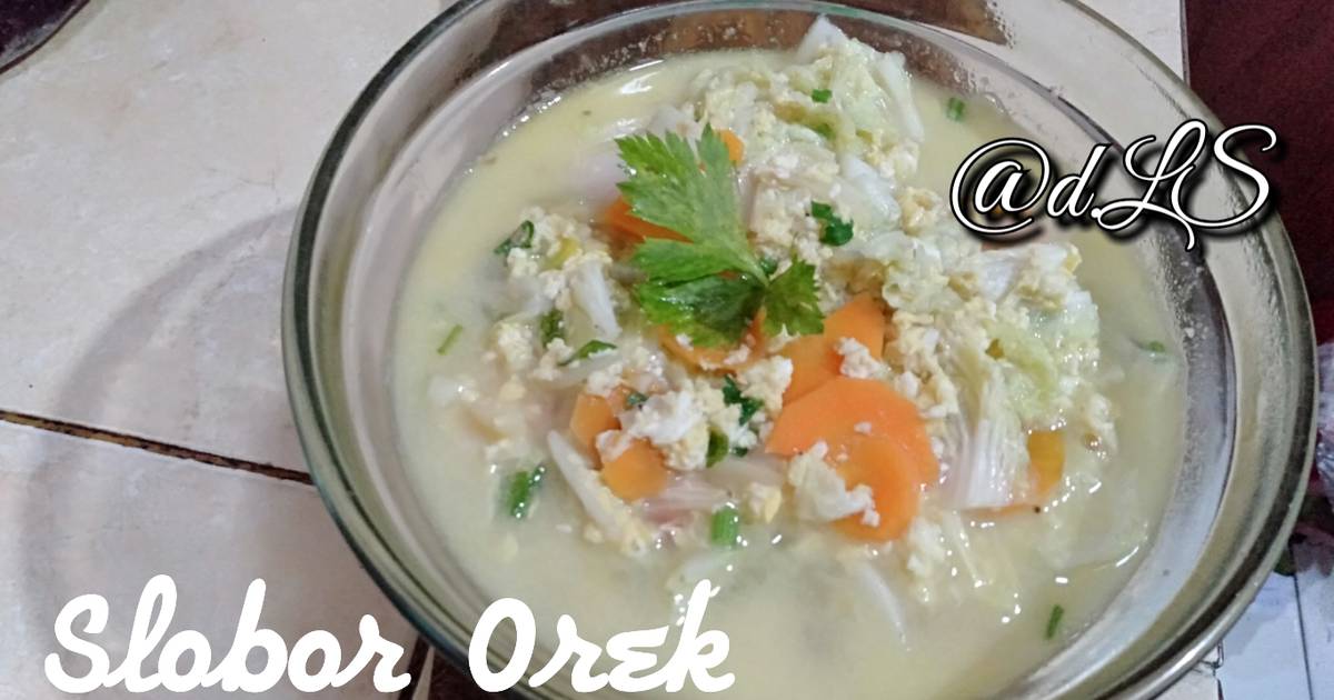 Resep Slobor Orek Telur oleh Laras Setyaningrum - Cookpad