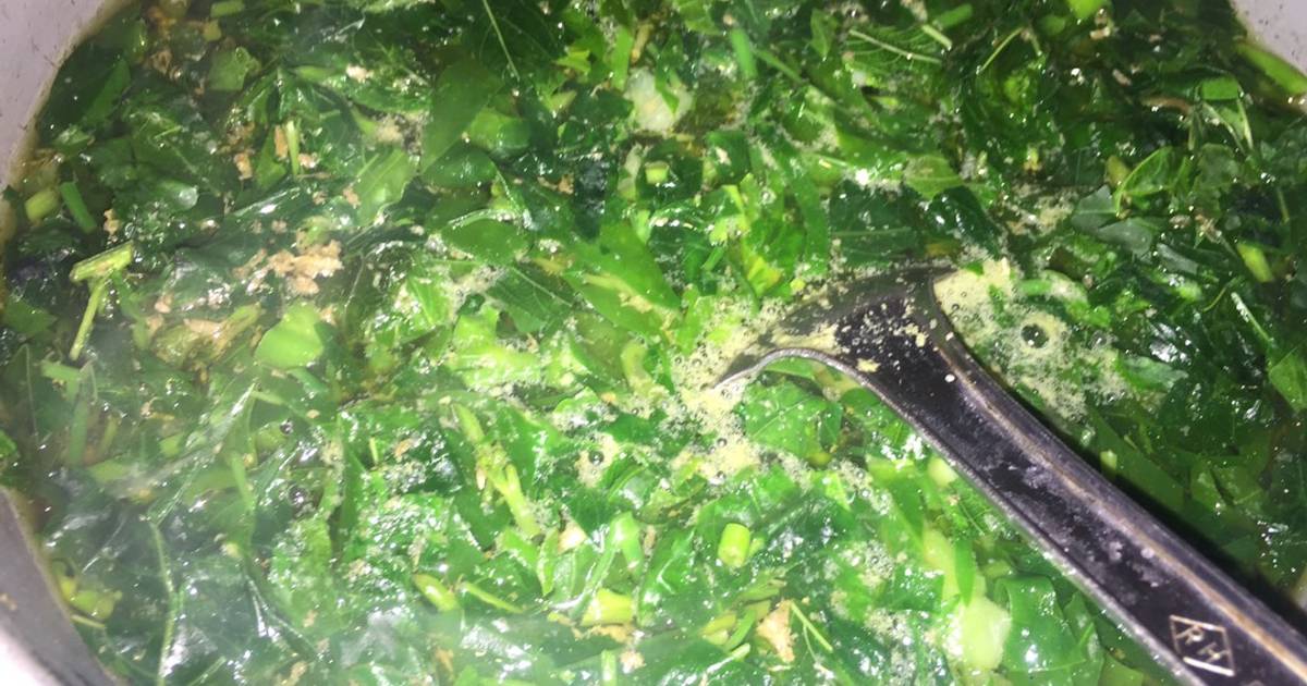 Cách Làm Món Canh rau đay mồng tơi nấu tôm xay của Cô chủ Lee - Cookpad