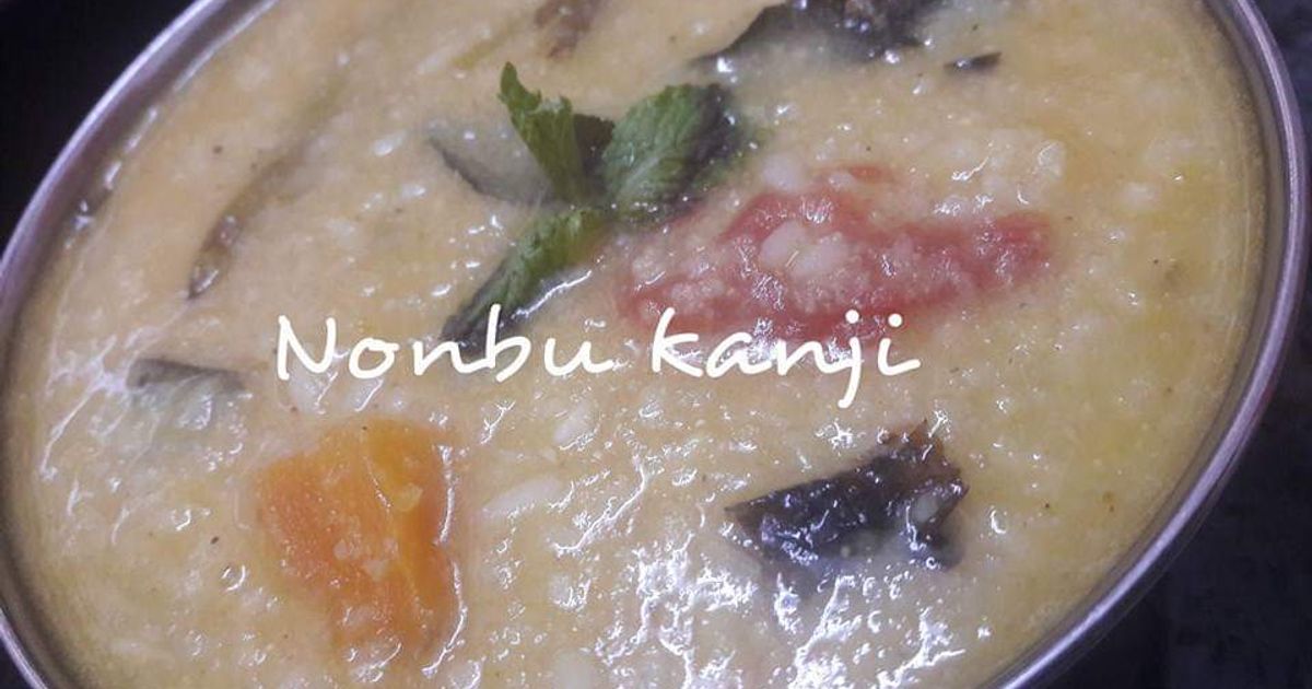 Nonbu Kanji Recipe by Fathima Beevi - Cookpad