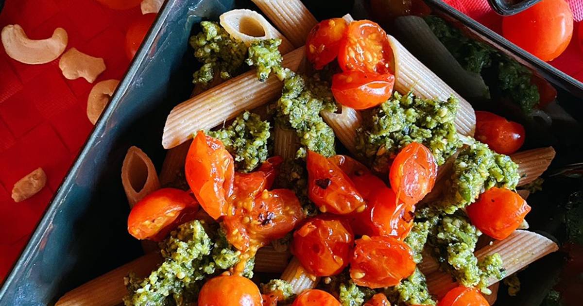 Pasta al pesto - 589 recetas caseras- Cookpad