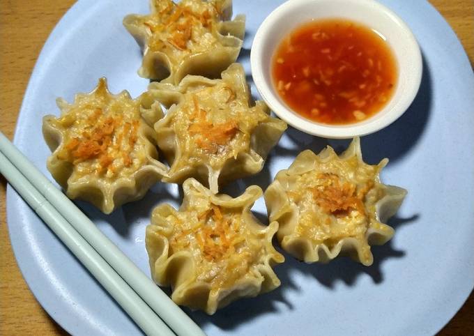 Resep Dimsum Ayam Jamur dengan Sambal Bangkok oleh Putri Anggraini ...
