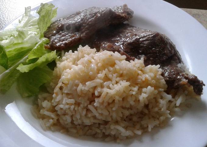 Arroz graneado Receta de Marcela Alejandra- Cookpad