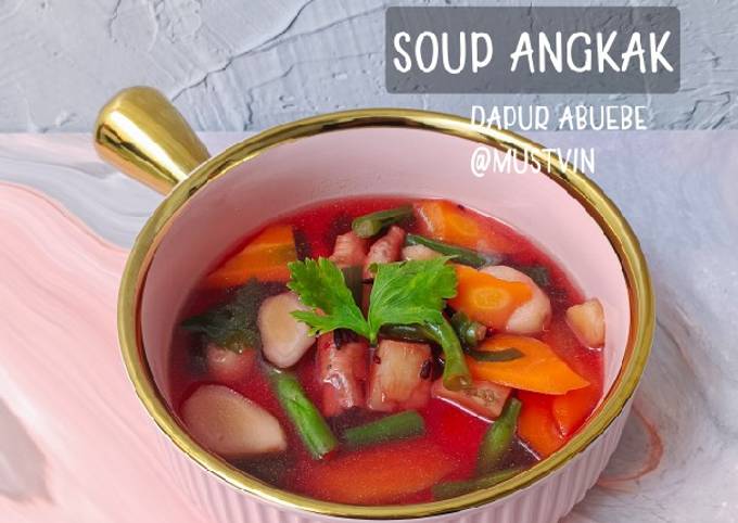 Resep Soup Angkak oleh Dapur Abuebe - Cookpad