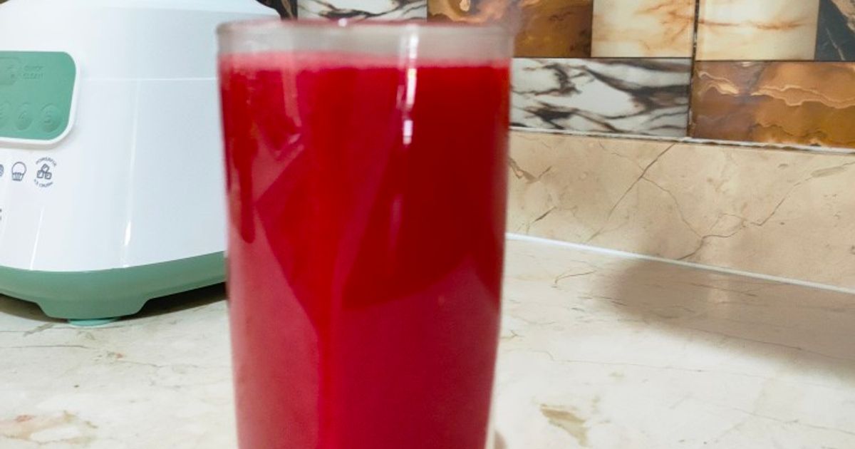 Resep Juice Beetroot Mix Guava oleh sidu kitchen - Cookpad