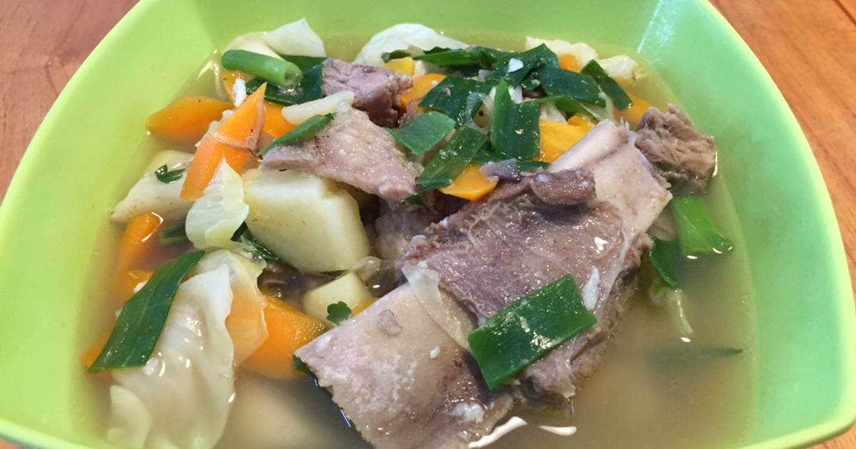 21 resep sop tangkar sapi enak dan mudah - Cookpad