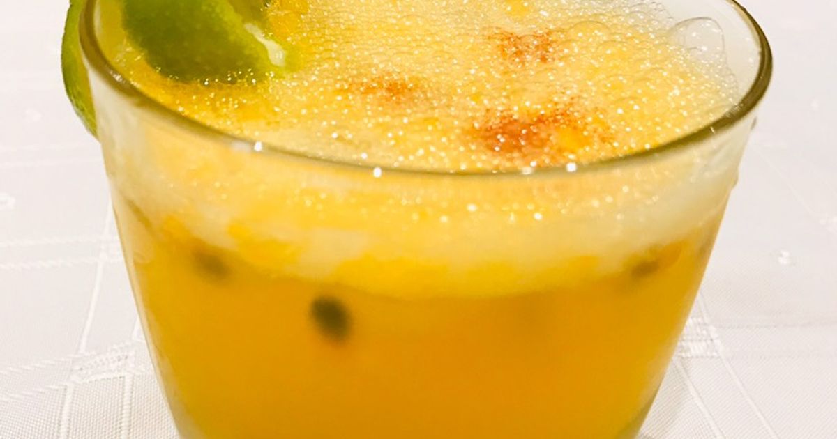 Chilcano De Maracuyá Receta de Amaru Maeda- Cookpad
