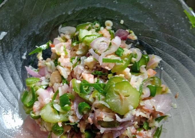 Resep Sambal Asam Udang (Sambal Ganja) oleh Ummu Azzahra - Cookpad