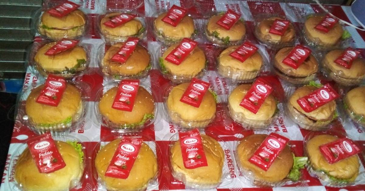 Resep Burger hemat untuk jualan oleh kiki - Cookpad