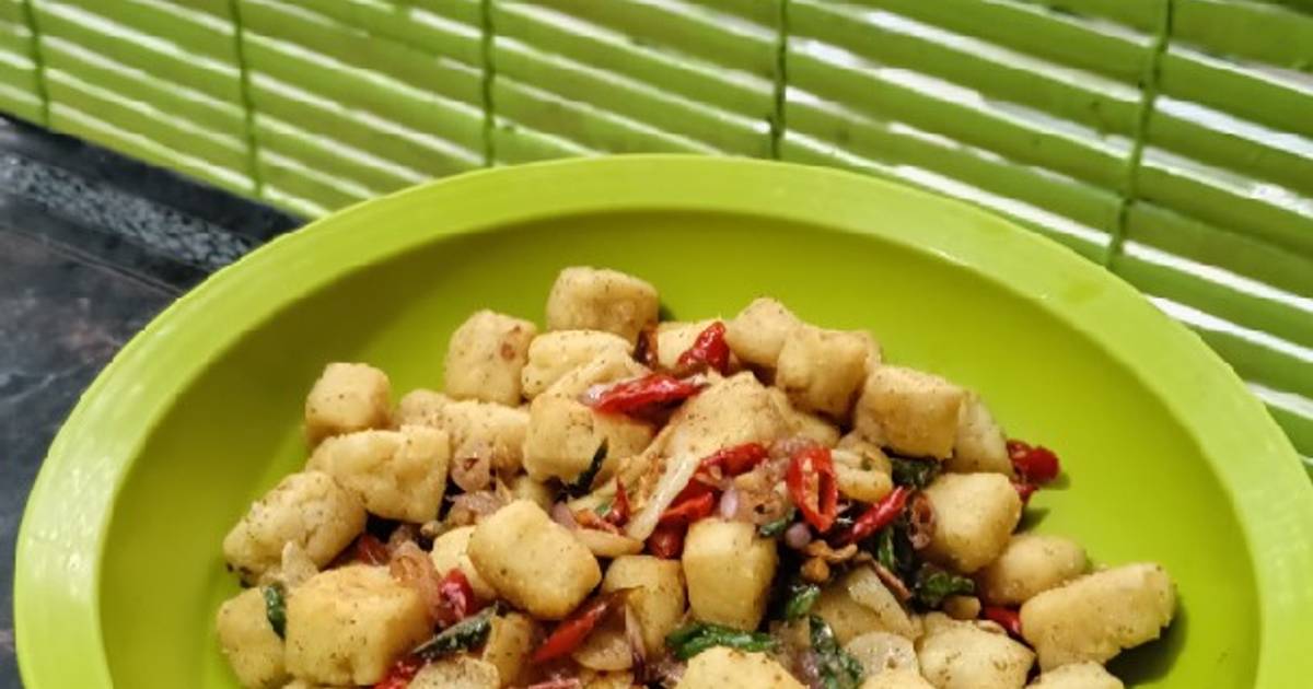 Resep Tahu Cabe Garam (SIMPLE) oleh Sekar Wangi Wahyuni Putri - Cookpad