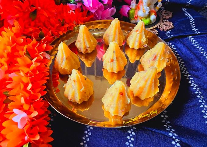 Moong dal sweet modak Recipe by Susmita Patnaik - Cookpad