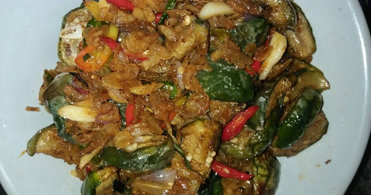 32 resep terong bulat rebon enak dan mudah - Cookpad