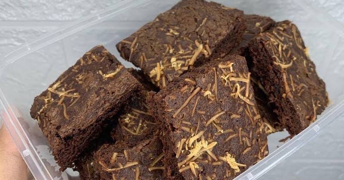 203 resep brownis crispy enak dan mudah - Cookpad