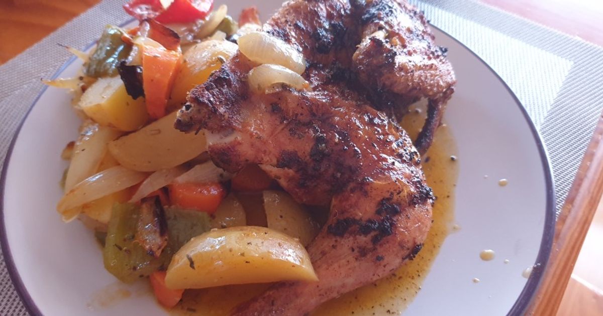 Pollo Asado Al Estilo Dominicano Receta de "Cocina con Celi"