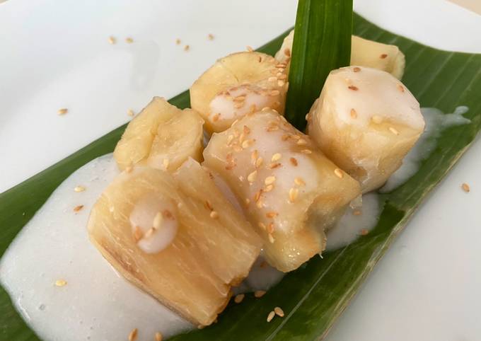 Resep Thai tapioca with coconut milk / singkong ala Thailand oleh Pita ...