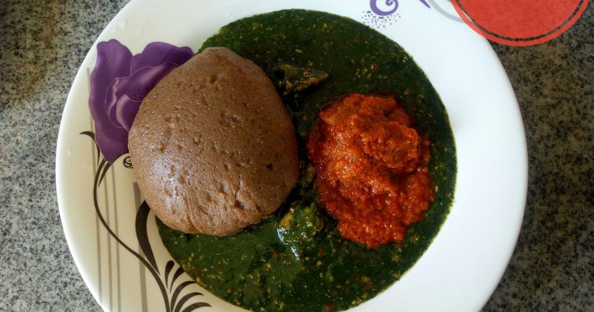 Amala And Ewedu Soup! Recipe by Andrea💛(Delish Cuisine) - Cookpad