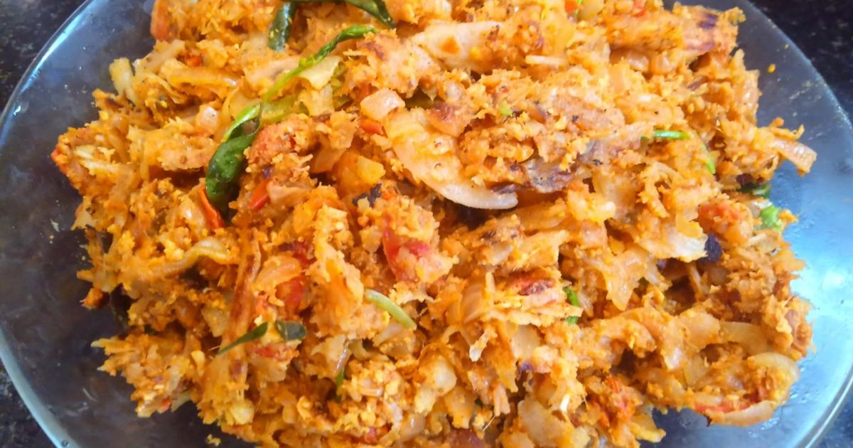 Fried Chicken Kothu Parotta Recipe by Sherifa Kaleel - Cookpad