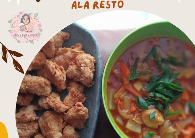 Resep Ayam Asam Manis ala resto seafood (versi rumahan ya) oleh Siti Khoiriyah - Cookpad