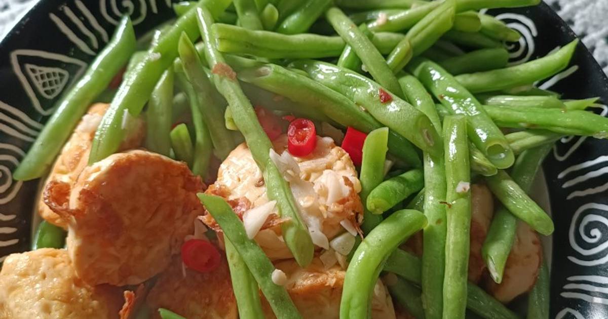 Resep Baby buncis masak tofu oleh anis yah - Cookpad