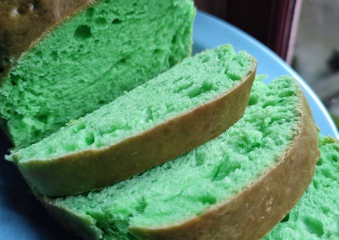 Resep Roti Tawar Pandan oleh Asriwida - Cookpad
