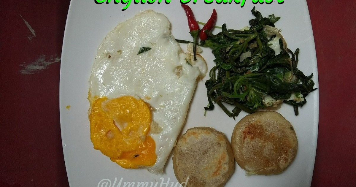 Resep English Breakfast (Very Simple) oleh Anisah Ummu Hud - Cookpad