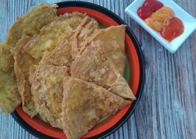 Resep Kulit Crispy KW / Telur Dadar Crispy oleh Nur Ummu Faris - Cookpad