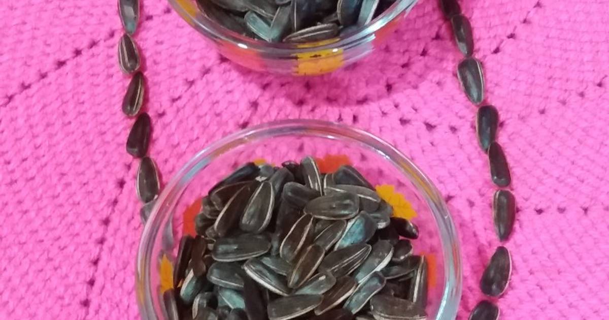 طرز تهیه تفت دادن بو دادن تخمه آفتابگردان ، کدو و ژاپنی ساده و خوشمزه