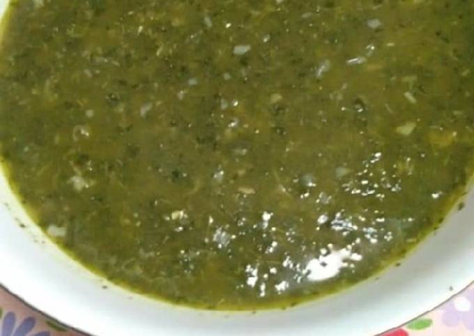 Resep Daun ubi tumbuk oleh Dapur Yummi - Cookpad
