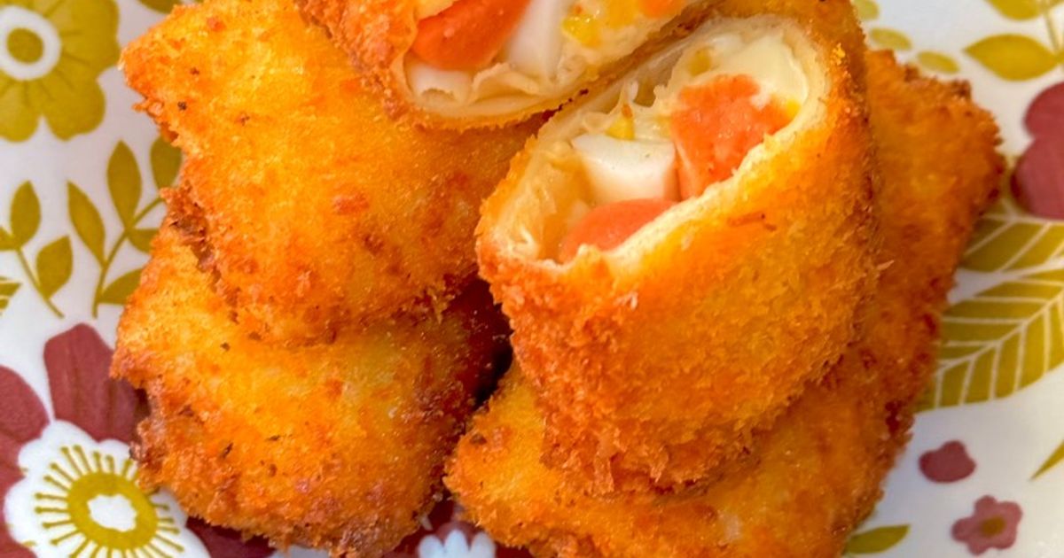 Resep risol mayo jumbo rumahan enak dan mudah - Cookpad