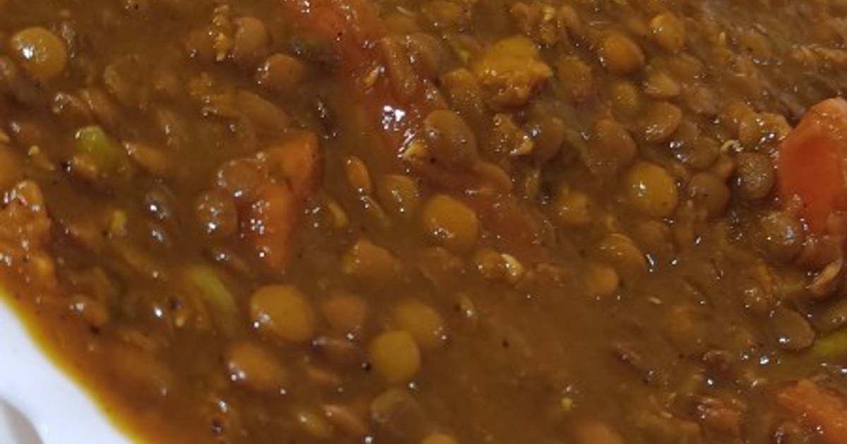 طريقة عمل حساء العدس على اصولها بطريقة سهلة وسريعة من Chafia_Hanafi - كوكباد