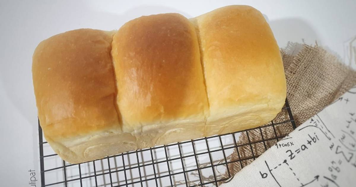 Resep Yudane Shokupan Bread | Roti Sobek Yudane Method oleh patricia ...
